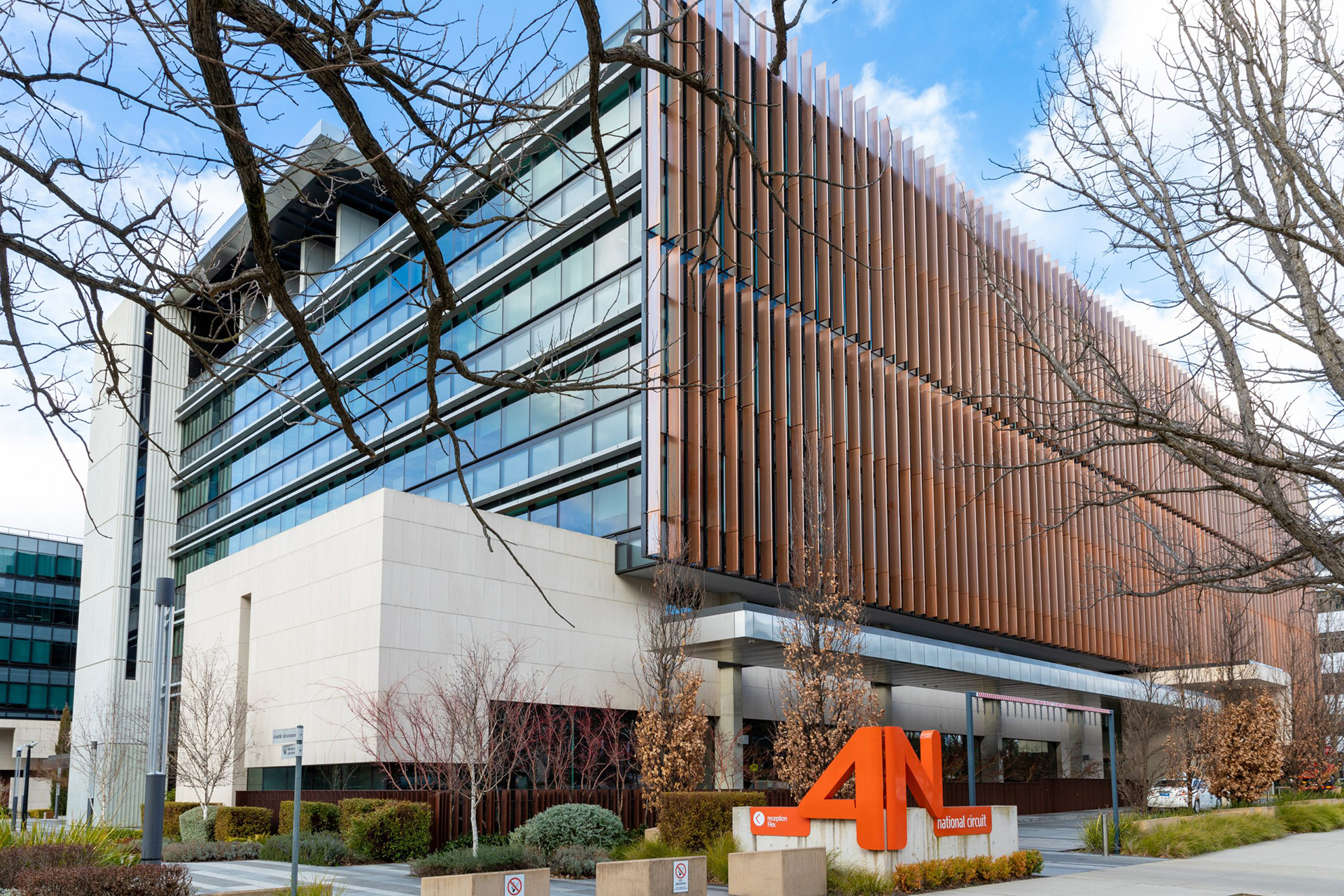 4 National Circuit, Façade Replacement