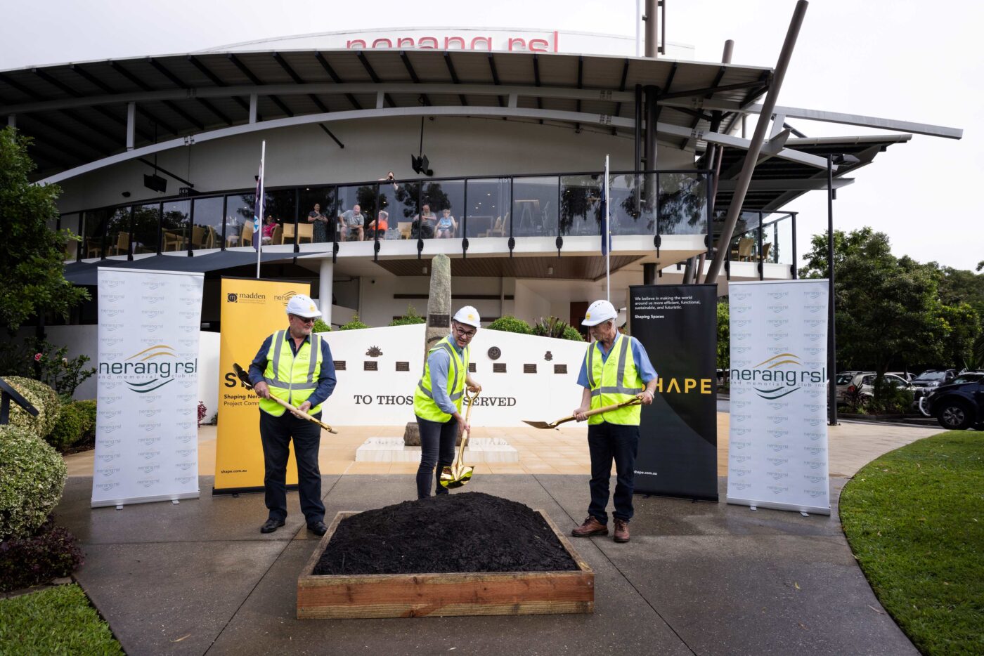 Sod-turning ceremony kickstarts the Nerang RSL & Memorial Club upgrade ...