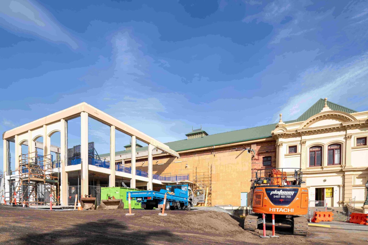 Albert Hall Launceston redevelopment takes shape - SHAPE